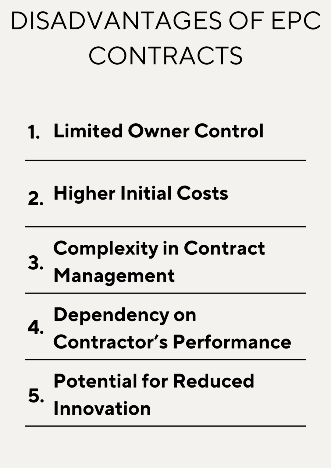 EPC Contracts: Types, Contract List, Advantage, Disadvantage